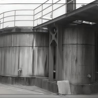 China Custom Anodically Protected Acid Tank for Sulfuric Acid Storage 93% Concentration for sale