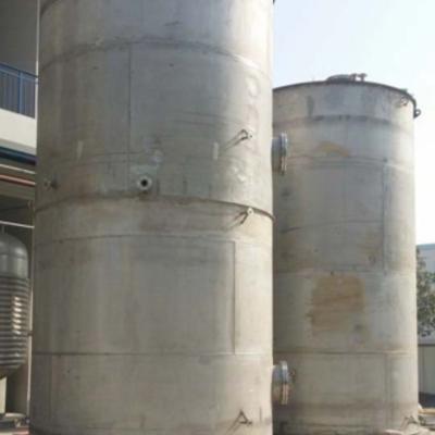 China Custom Sulfuric Acid Tank 10000L Anodic Protection Corrosion Resistant Carbon Steel Chemical Storage for sale