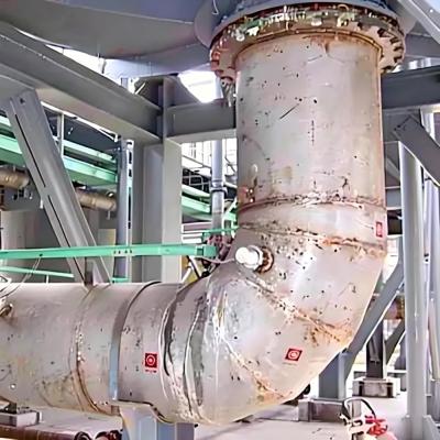 China Anodically Protected Acid Pipe 316L Stainless Steel for Sulfuric Acid Transport 85% Concentration for sale