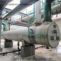 China Custom Anodic Protection Heat Exchanger for Sulfuric Acid 93% 135m2 Corrosion Resistant Cooler for sale
