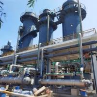 China Anodically Protected Sulfuric Acid Cooler 316L 260m2 Shell and Tube Heat Exchanger for 98.5% Acid for sale