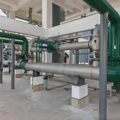 China Anodic Protection Acid Heat Exchanger 399m2 316L Shell and Tube Sulfuric Acid Cooler for sale