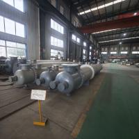 China Custom Anodic Protection Heat Exchanger for Sulfuric Acid 60m2 316L Dry Acid Cooler for sale