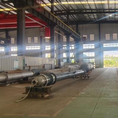 China Custom Dry Acid Cooler 316L Anodic Protection 100m2 Heat Exchanger for Sulfuric Acid for sale