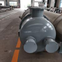 China Anodic Protection Sulfuric Acid Cooler 93% 135m2 Shell and Tube Heat Exchanger for Dry Acid Cooling for sale