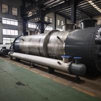 China Anodic Protection Sulfuric Acid Cooler 290m2 98.5% Acid Waste Heat Recovery for sale