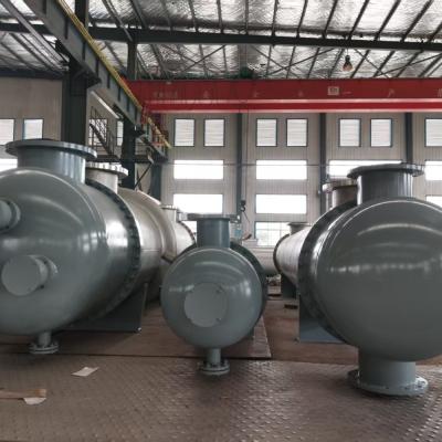 China Anodic Protection Sulfuric Acid Cooler 215m2 316L Shell and Tube Heat Exchanger for Acid Cooling Systems for sale