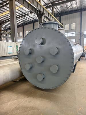 China Anodic Protection Heat Exchanger for Sulfuric Acid 94-98% 365m2 Shell and Tube Cooler for sale