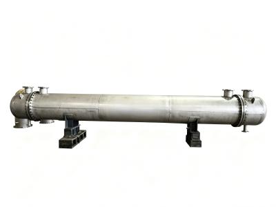 China Anode Protected Sulfuric Acid Cooler Shell and Tube Heat Exchanger 0.01-0.03 mm Corrosion Rate for sale