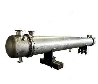 China Anode Protected Sulfuric Acid Cooler 0.01-0.03 mm Corrosion Rate High Heat Transfer Efficiency for sale