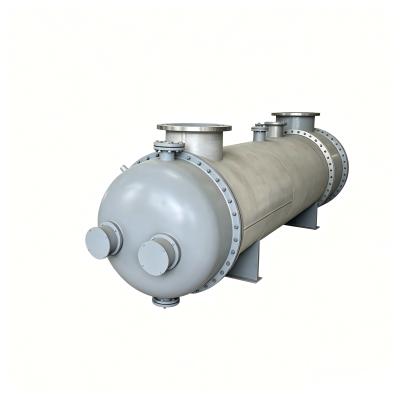 China Anodically Protected Sulfuric Acid Cooler 0.01-0.03mm Corrosion Rate High Efficiency Heat Exchanger for sale