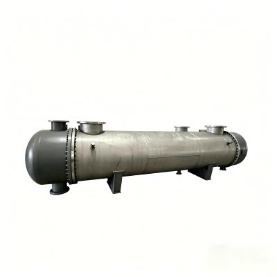China High-Capacity 450m² Anodic Protection Sulfuric Acid Cooler CD-AP-450 316L Shell for Extreme Acid Processing for sale