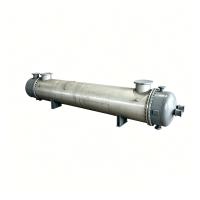 China Rigorously NDT Inspected Anodic Protection Sulfuric Acid Cooler CD-AP-70 Compact 70m² 304L Shell Design for sale