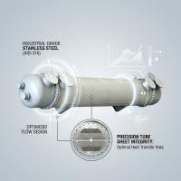China Real-Time Potential Monitoring Anodic Protection Sulfuric Acid Cooler CD-AP-160 160m² Heat Transfer for sale