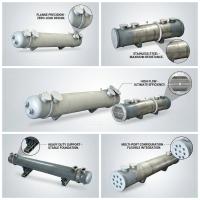China High-Efficiency Anodic Protection Sulfuric Acid Cooler CD-AP-280 280m² Shell Tube 316L Construction for sale