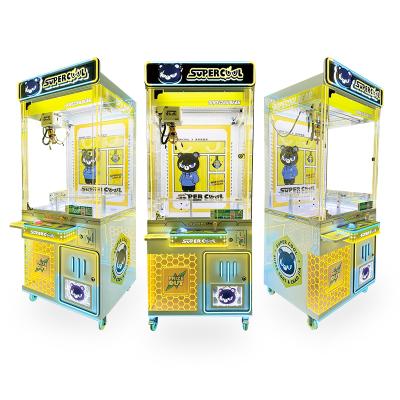 China Cool Bear Iron Standerd Claw Machine (luxury Version With Light Box) | Highly Durable, Perfect Lighting , and One Of The Most Popular Machines for sale