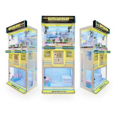 China Cool Bear Boutique Double Claw Machine(mini Version) | Includes Built-in Storage Space for sale