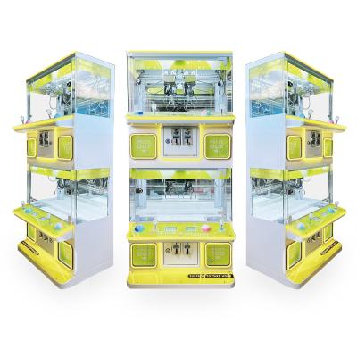 China Cool Bear Four-player Mini Claw Machine(luxury Version) Long Control Platform | 48v Claw Force Of Taiwan-gameplay for sale