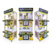 China Cool Bear Four-Player Mini Claw Machine(Luxury Version With Light Box) | Perfect For Entertainment Centers And Arcades for sale