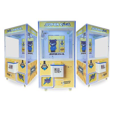 China Cool Bear Wooden Jumbo Claw Machine(luxury) | New Game Console Features Brighter Lighting for sale