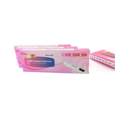 China ISO13485 Medical Pregnancy One Step Hcg Test Rapid Self Test Kit By Lay Person for sale