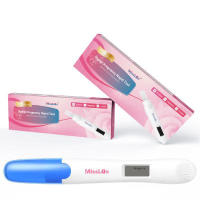 China FDA 510k Digital Urine Pregnancy Test With Quick Result Digital Pregnancy Test Stick for sale