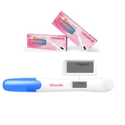 China CE FDA 510k Digital Pregnancy Test Midstream For Quick Test Result for sale