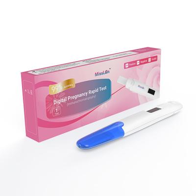China ODM Digital HCG Test Kit With +/- Result  99.9% Accuracy For Pregnancy Detection for sale