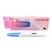 China 510k ANVISA Digital hCG Test Kit Pregnancy HCG Detection Midstream With Accurate Result for sale