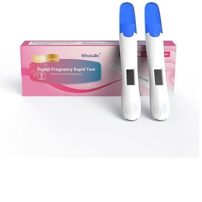 China Urine Digital Pregnancy Test Kit For Home With FDA 510k CE ANVISA for sale