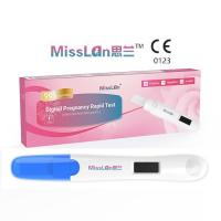 China Miss Lan Digital HCG Rapid Test Kit With 99% Accuracy 25mIU for sale