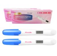 China MDSAP Digital +/- Result Pregnancy Rapid Test Kit With 30 Months Shelf Life for sale