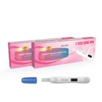 China ODM 99.9% Accuracy Digital HCG Test Kit Individual Pouch + Color Box for sale