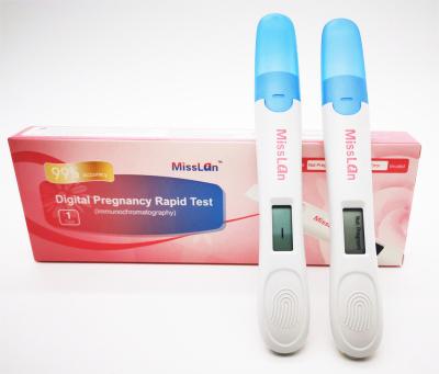 China ISO 13485 Digital Pregnancy Test Kit For Urine HCG Detection for sale