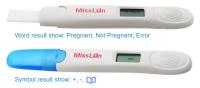 China BRC 25 MIU/Ml Quick Pregnancy Test Kit Built In Battery for sale