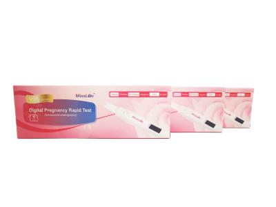 China OEM Digital hCG Test Kit Pregnancy Test 510k Cleared for sale