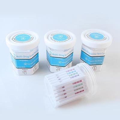 China 10 In 1 Multi DOA Test Cup For Urine Drug Screening Test Kit for sale