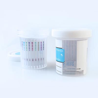 China CE Marked Multi Drug Urine Test Cup Quick Result In 5 Min for sale