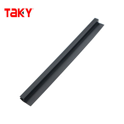 Black PVC Shower Glass Door Waterproof Strips