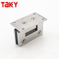 China 45KG Stainless Steel 90 Degree Glass Shower Hinge for Bathroom Glass Screen Long Life for sale