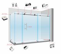 China Long Life Stainless Steel Hinges for Glass to Glass Door Shower Screen Customization for sale
