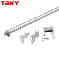 China Silver Self Closing Automatic Pneumatic Sliding Glass Door Closer for Sliding Door 30-80kg for sale