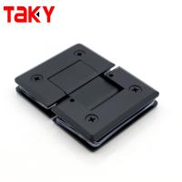China SS Shower Hinge 180 Degree Double Side for Interior Glass to Glass Shower Door Partitions for sale