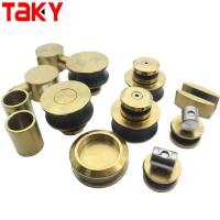 China Zinc Alloy SS304 Heavy Duty Frameless Telescopic Sliding Barn Door Hardware Fitting for sale