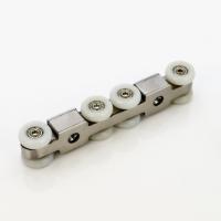 China Zinc Plating Iron Nylon Wardrobe Sliding Fitting System for Customer Requirements for sale
