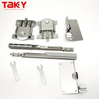 China 8.5cm*11cm Sliver Soft Close Sliding Wardrobe Door Rollers for Easy Installation for sale