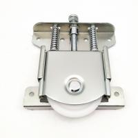 China 8.5cm*11cm Sliver Soft Close Sliding Wardrobe Door Rollers for Easy Installation for sale