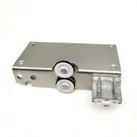 China 8.5cm*11cm Sliver Soft Close Sliding Wardrobe Door Rollers for Easy Installation for sale