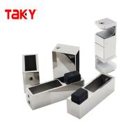 China Silver Shower Sliding Door Fitting Set for Customized Bathroom Enclosure Hardware for sale
