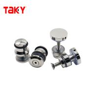 China Silver Shower Sliding Door Fitting Set for Customized Bathroom Enclosure Hardware for sale